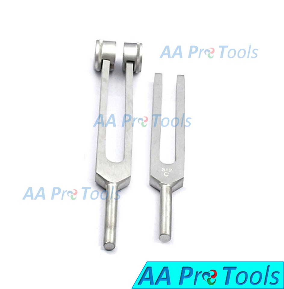 Tuning Forks 128C + 512C Tuning Tuner Medical Orthopedic Diagnostic ...