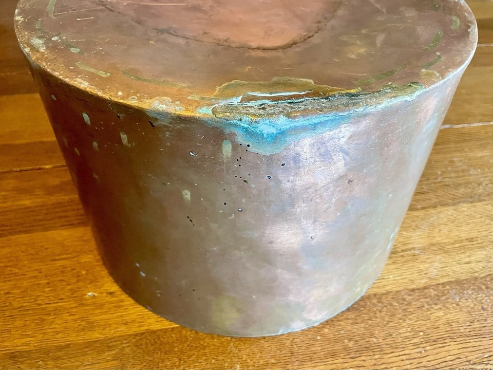 D.H. & M. Co. of New York City Antique Large Copper Pot with Handle | eBay