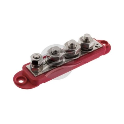NEW 4 Point Base Busbar Red Max 210A 3/8 Terminal Post | eBay Australia