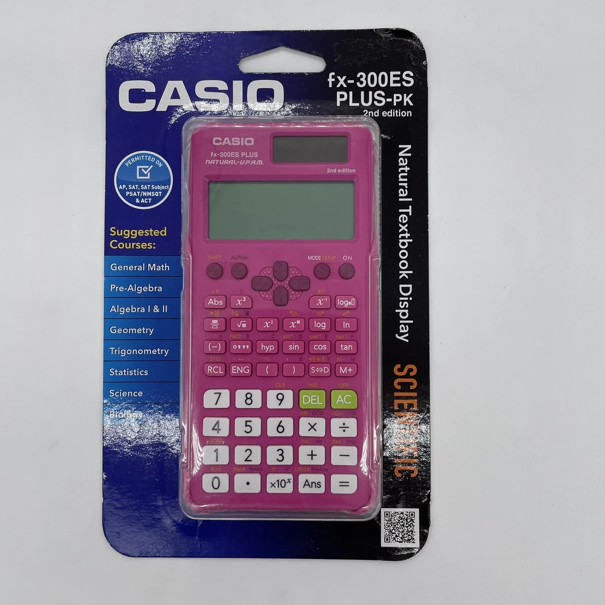 Casio FX-300ESPLUS2-PK Scientific Calculator For High, 47% OFF