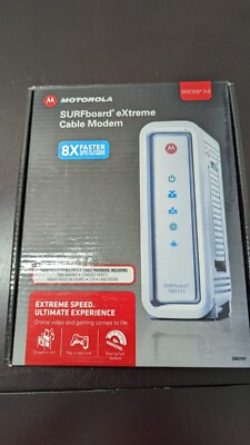 Motorola Surfboard Cable Modem DOCSIS 3.0 SB6141 NEW | eBay