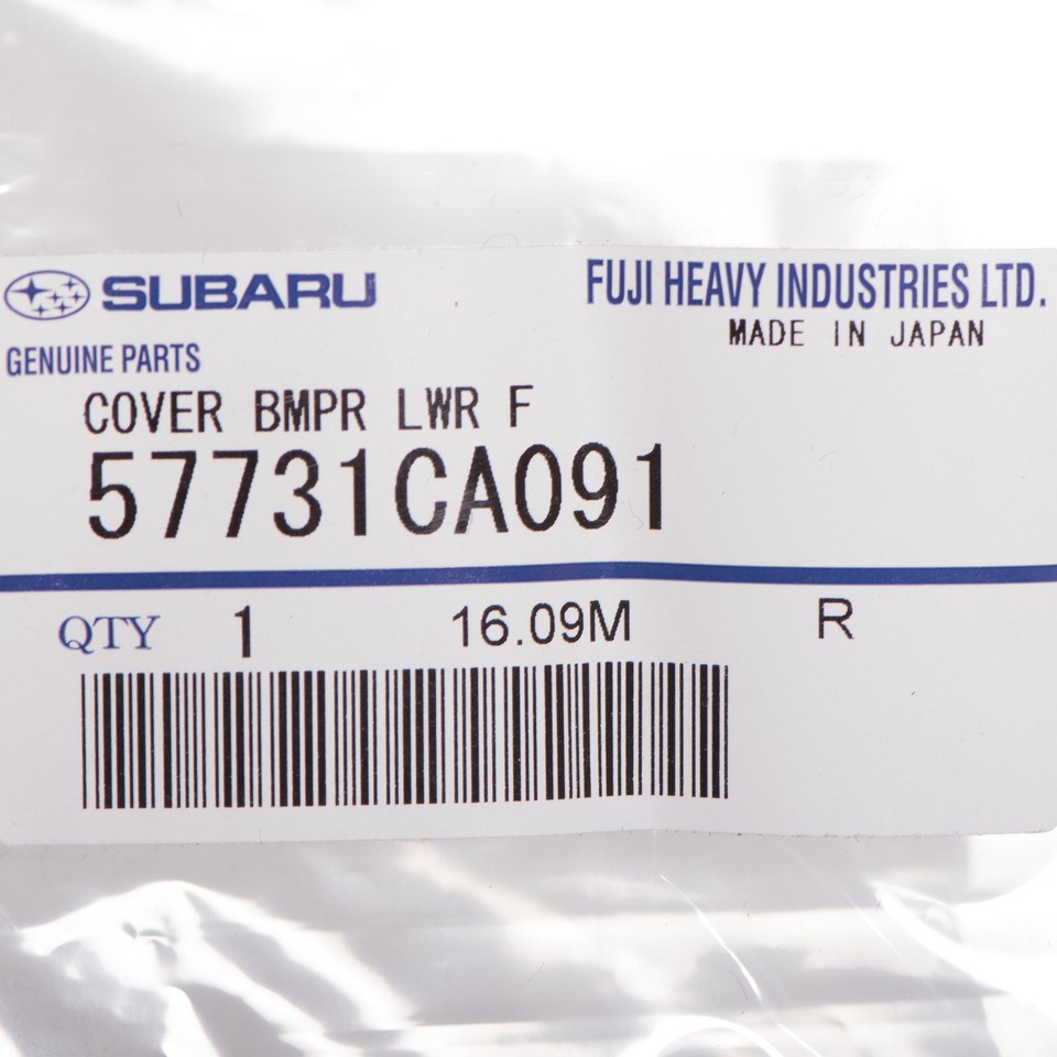 OEM 2013-2020 Subaru BRZ Front Bumper Cover Lower Spacer Panel NEW ...