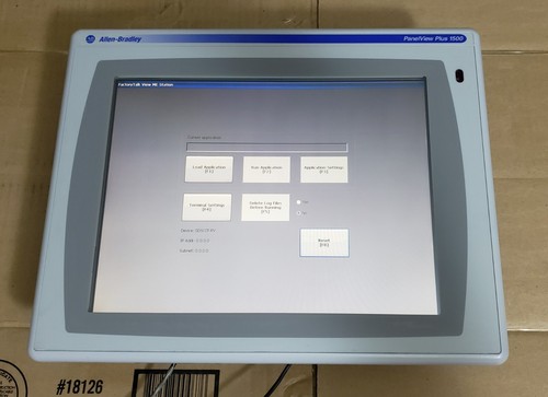 ALLEN BRADLEY 2711P-T15C6D2/A PanelView Plus 1500 2711P-T15C4D2+RN6 ...
