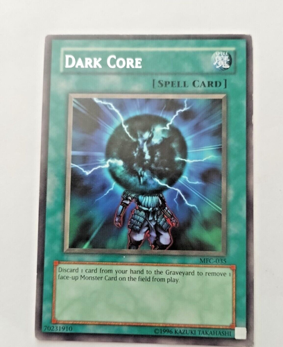 Yu-Gi-Oh! TCG Dark Core Magicians Force MFC-035 1st Edition ...