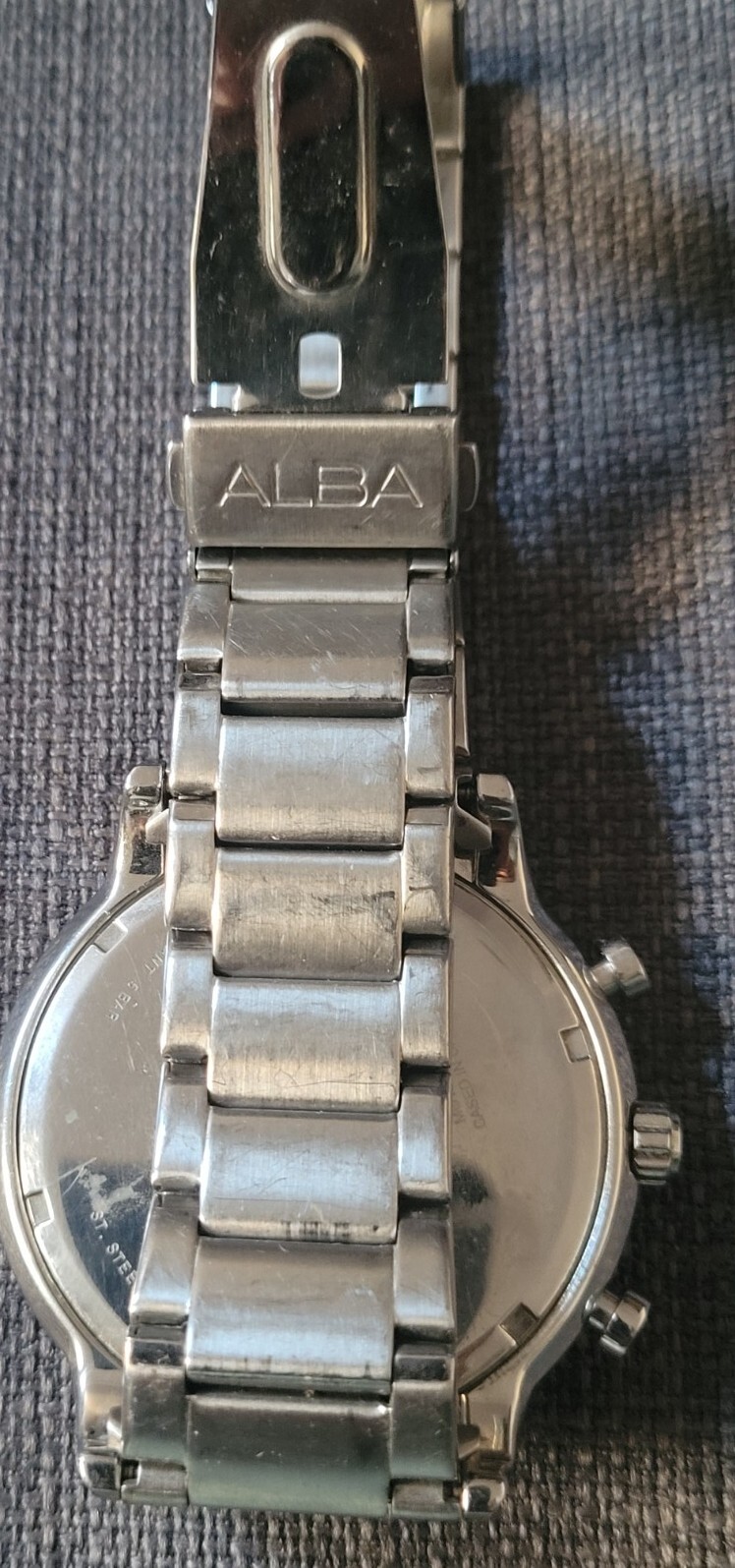 Alba Seiko Waterproof Chronograph 5 Bar Watch YM92 X167 | eBay UK