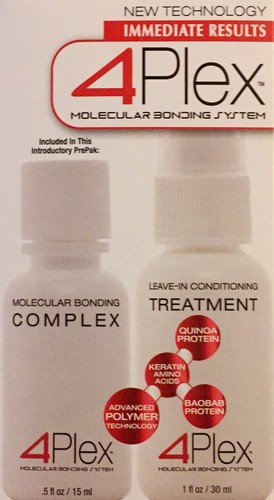 4PLEX MOLECULAR BONDING SYSTEM TRAVEL SIZE 30ML COND ,15 ML MOLECULAR ...