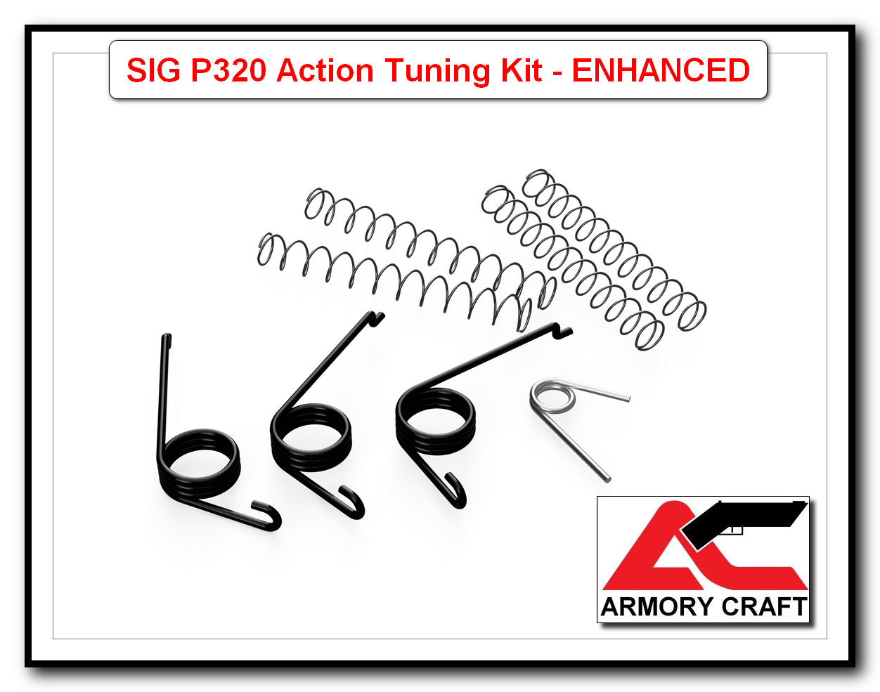 Sig Sauer P320 Action / Trigger Pull Reduction Spring Tuning Kit by ...