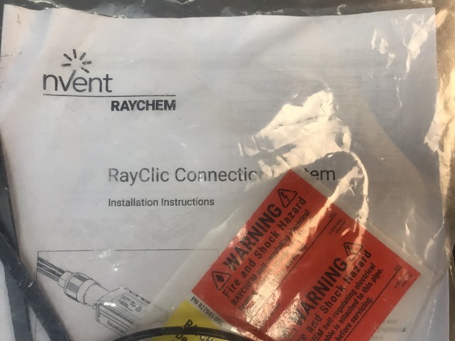 Raychem Rayclic-pc Power Connection and End Seal Kit 233053 for sale ...