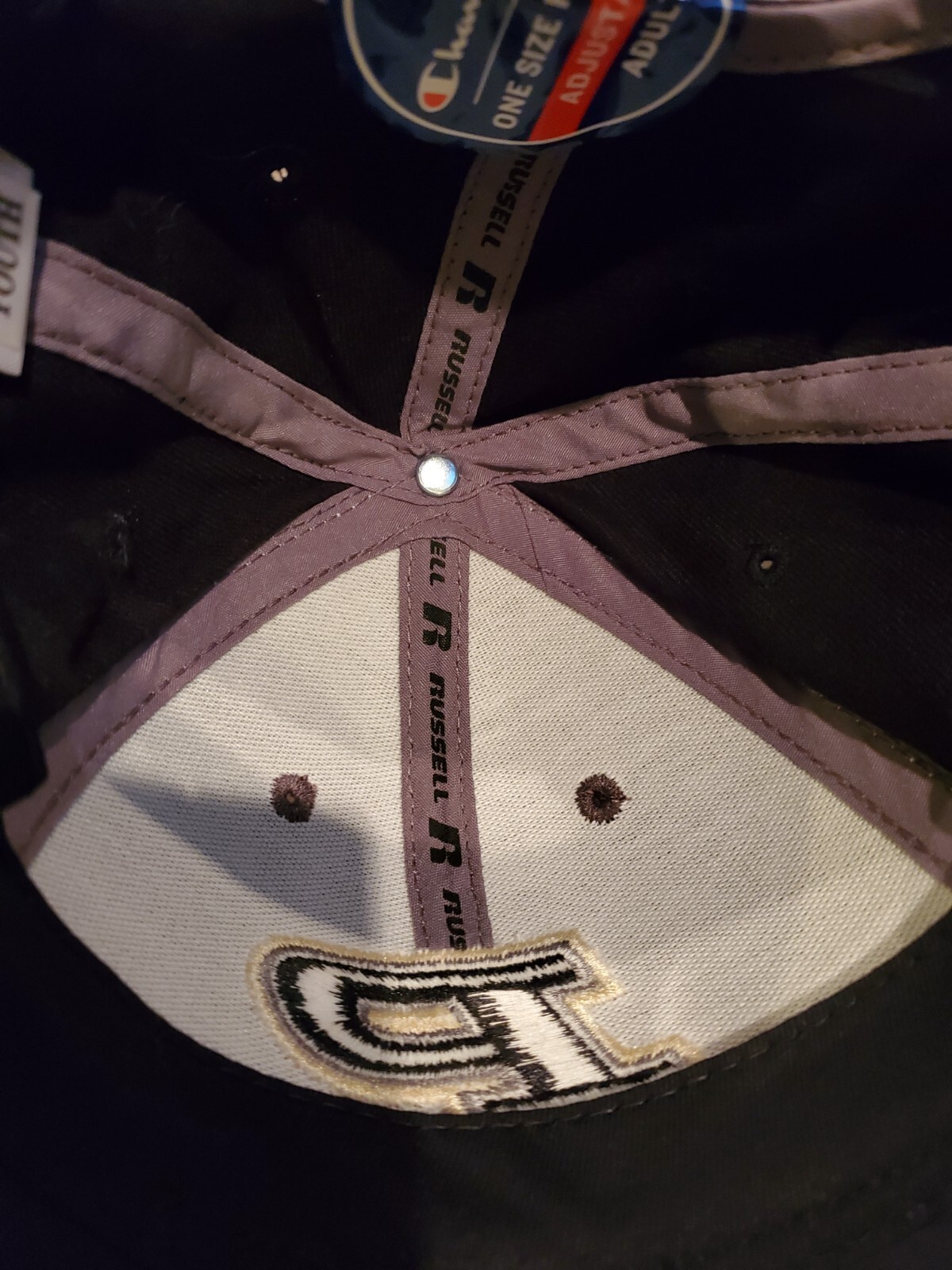 Russell Purdue Adjustable Baseball Cap Youth OSFM Gray New 83375 | eBay