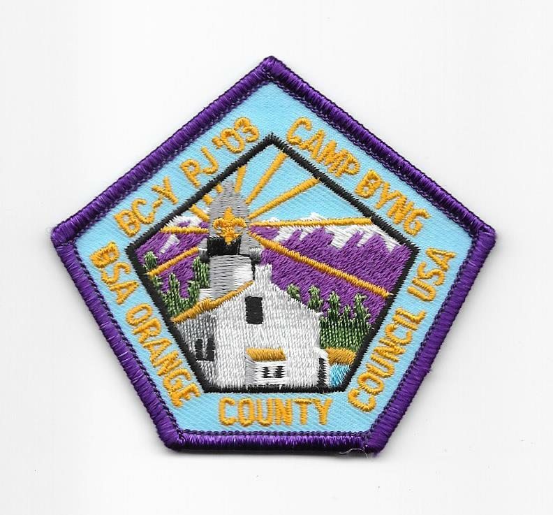 2003 Camp BYNG Patch Orange County Council Boy Scouts of America BSA | eBay