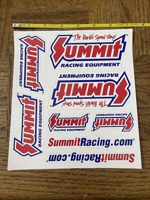 Summit Racing Equipment Auto Decal Sticker | eBay