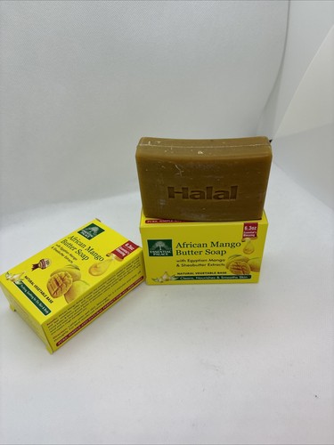 Halal African Mango Butter Vegetable Base Bar Soap 2 Piece-6.3 oz Size ...
