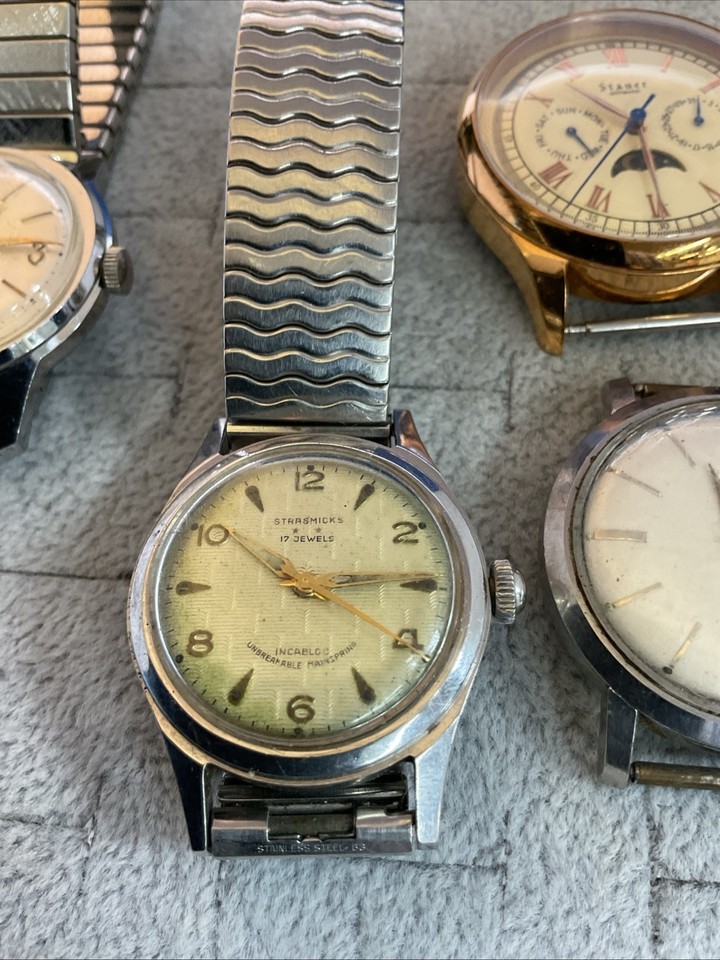 Mixed Lot Of Four Watches For Parts Or Repair See Pics And Read Desc ...