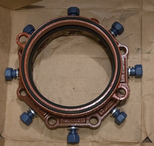 EBAA IRON 8" MEGAFLANGE RESTRAINED FLANGE ADAPTER SERIES 2100 | eBay