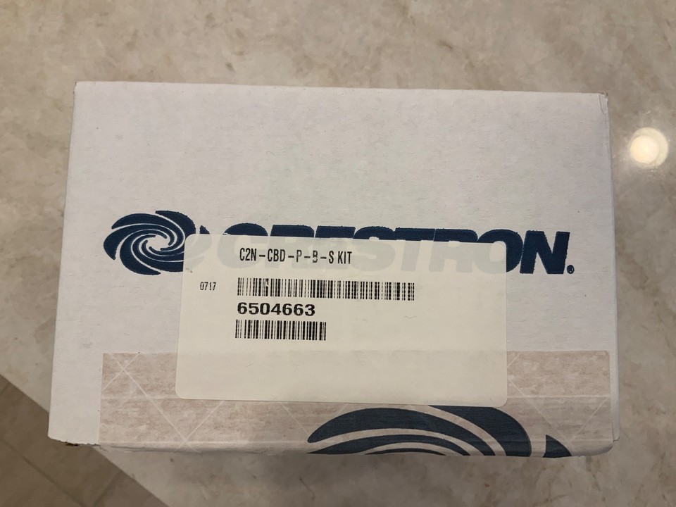 Crestron C2N-CBD-P -B-S KIT W/O Front Bezel Cameo Keypad 6504289-Black ...