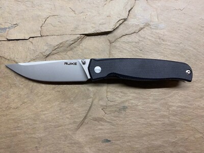 Ruike P661 Linerlock Black G10 Folding Pocket Knife Compact EDC ...