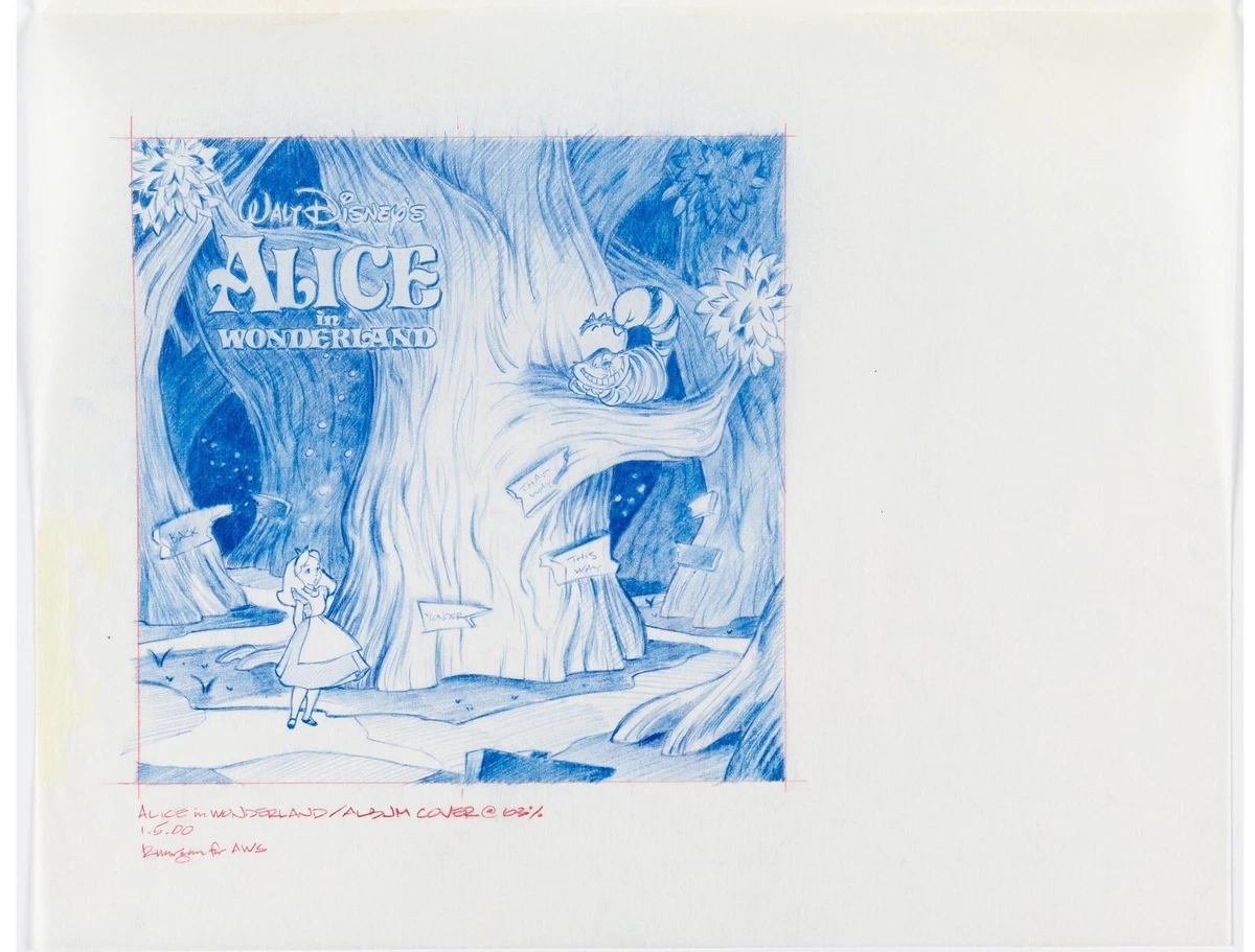 Alice In Wonderland Soundtrack Album Cover