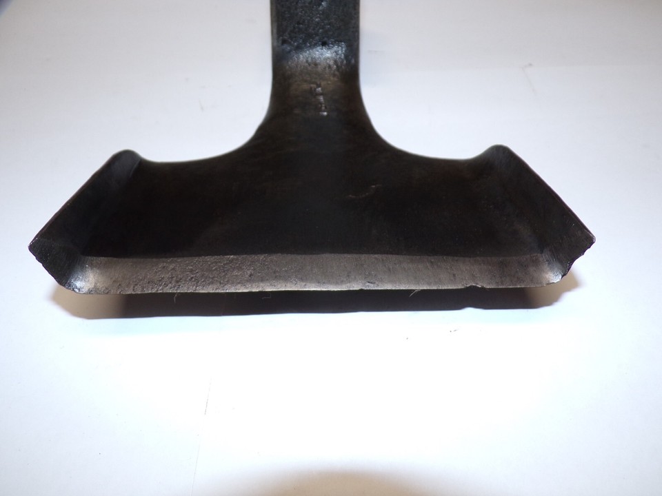 Vintage J.B. McF. Lipped Shipwright Adze Axe Head - Timber Framing Tool ...