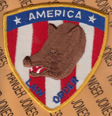 America Law & Order ~4.25" LEO Law Enforcement Police patch m/e | eBay
