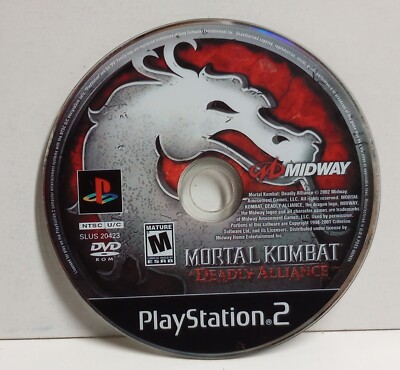Moral Combat: Deadly Alliance Midway Sony Play Station 2 PS2 2002 Game ...