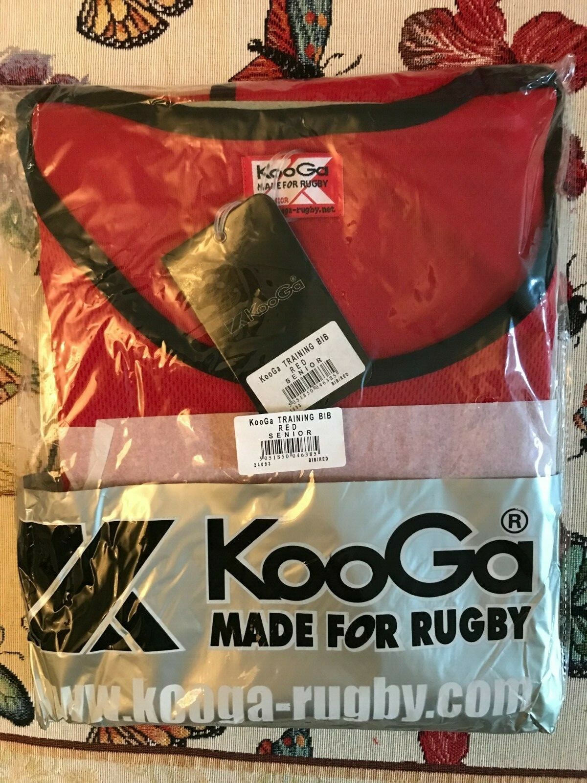 Kooga Rugby Training Bib, Red, Senior, BNWT | eBay UK