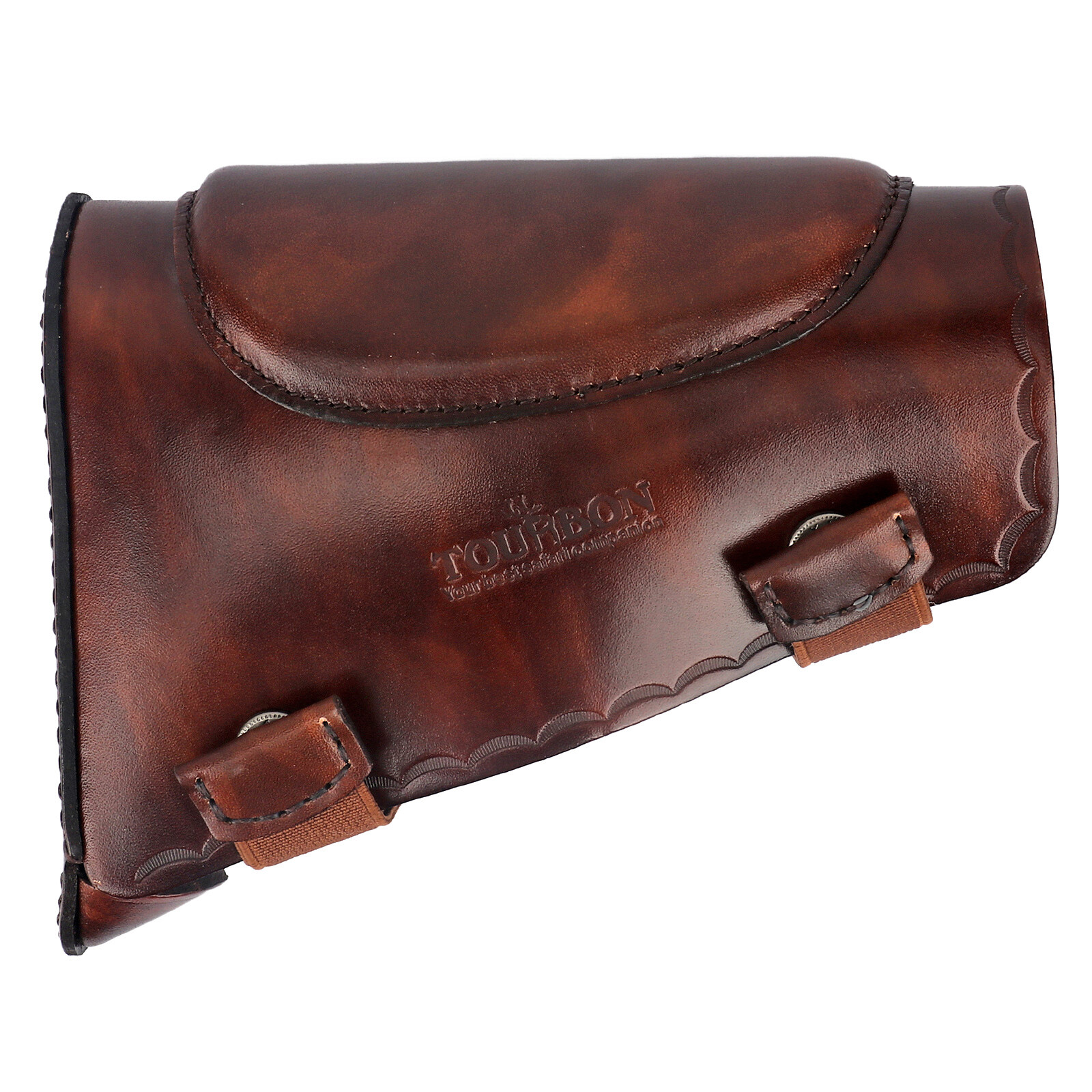 TOURBON Leather Cheek Riser Buttstock Recoil Pad Shooting Rifle Sling w ...