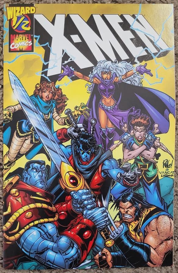 X-Men 1/2 Wizard - Marvel Comics | eBay
