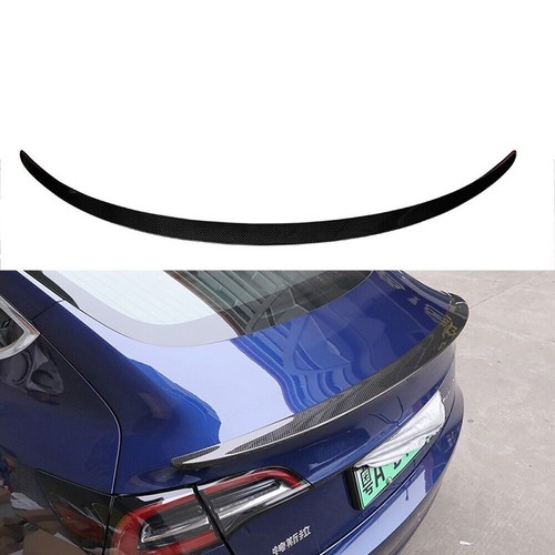 Carbon fiber rear spoiler Fits for Tesla Model 3 2020-2023 Roof Lip ...