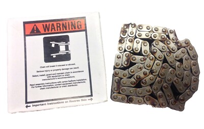 DIAMOND Primary Motorcycle Chain #428 82 Link Double Row Harley New ...