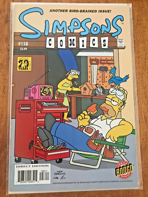 THE SIMPSONS COMICS #158 BONGO 2009 MATT GROENING - NM | eBay