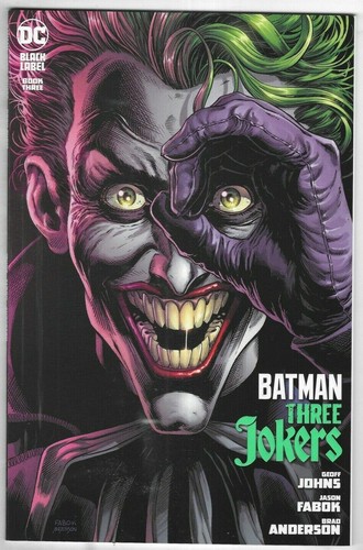 Batman Three Jokers Comic 3 First Print Cover A Jason Fabok 2020 Geoff ...