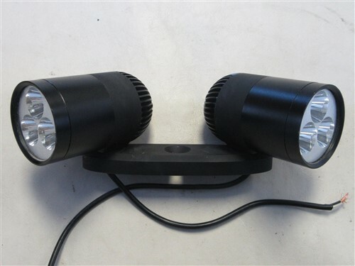 DUAL MOVEABLE LED LIGHT FIXTURE MARINE BOAT | eBay