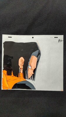 Akira Toriyama Anime Dragon Ball Z Android 17 Original Production Cel ...