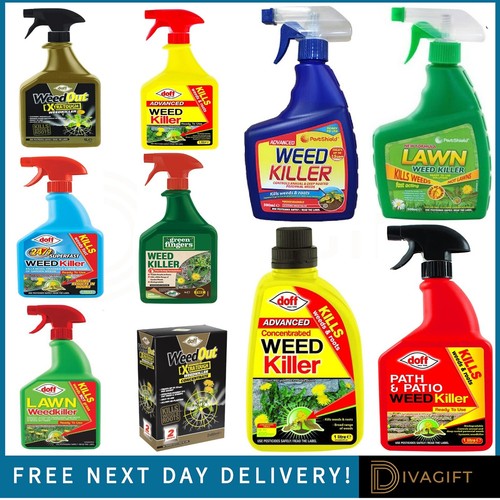 WEEDKILLER LAWN WEED KILLER ROOT KILLER EXTRA TOUGH CONCENTRATE SPRAY ...