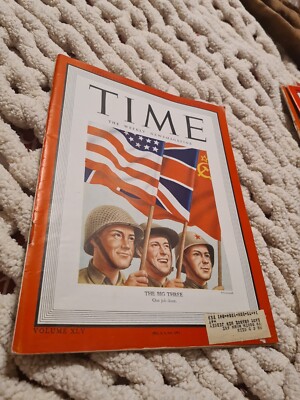 TIME Magazine- May 14, The Big Three vg condition | eBay