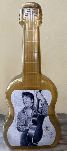 Elvis Presley Guitar Shaped Coin Bank Black White Photo - Gourmet ...