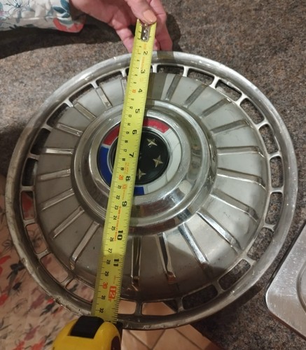 Ford /Zephyr/Zodiac/Corsair/Cortina Stainless 13" Wheel Trims, Set of 4 ...