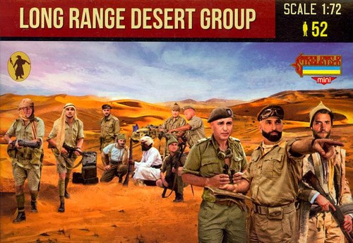 Strelets Models 1/72 LONG RANGE DESERT GROUP Figure Set | eBay