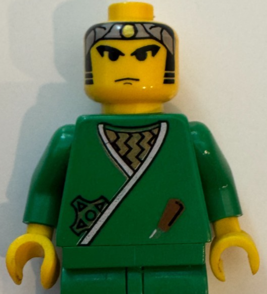 Rare LEGO Green Princess Ninja Torso Wrap Minifigure 3346 Vintage | eBay