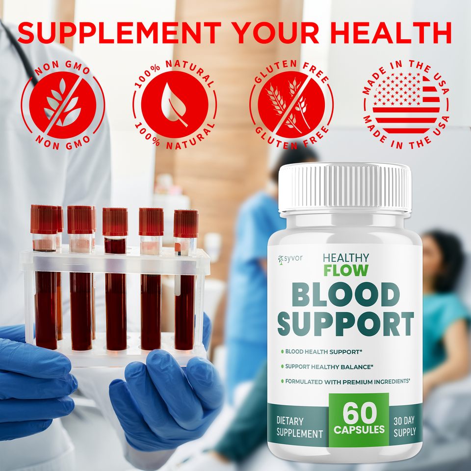 (3 Pack) Healthy Flow Blood Advanced, HealthyFlow Support Supplement ...