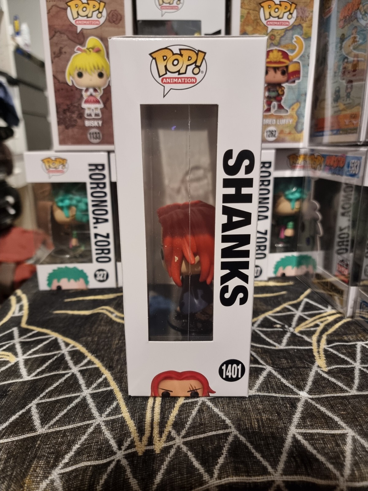 RARE NEW C2E2 2024 FUNKO POP ONE PIECE SHANKS WANTED POSTER SHARED ...