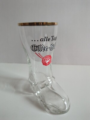 ...alle Tage Gilde - Bräu Hannover Stiefel Glas Bierstiefel mit ...