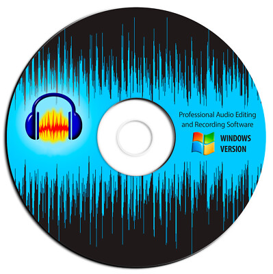 Audacity Pro Audio Music Studio Editing-Recording Software Program ...
