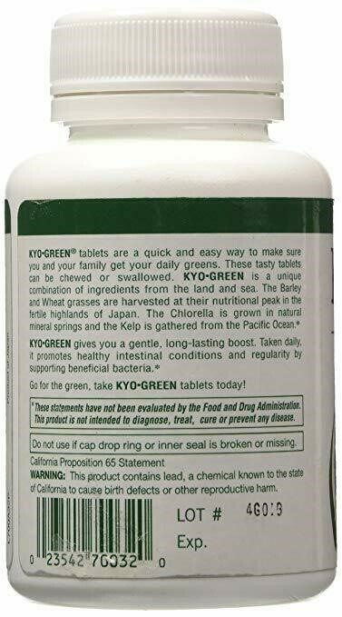 NEW Kyolic Kyo Green Energy Nutritional Energy Nutritional Supplement ...