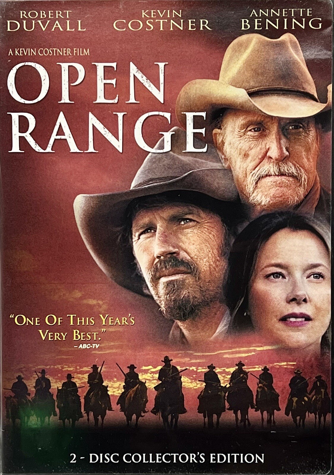 Open Range - DVD - Kevin Costner - Robert Duvall - Annette Bening - 2 ...