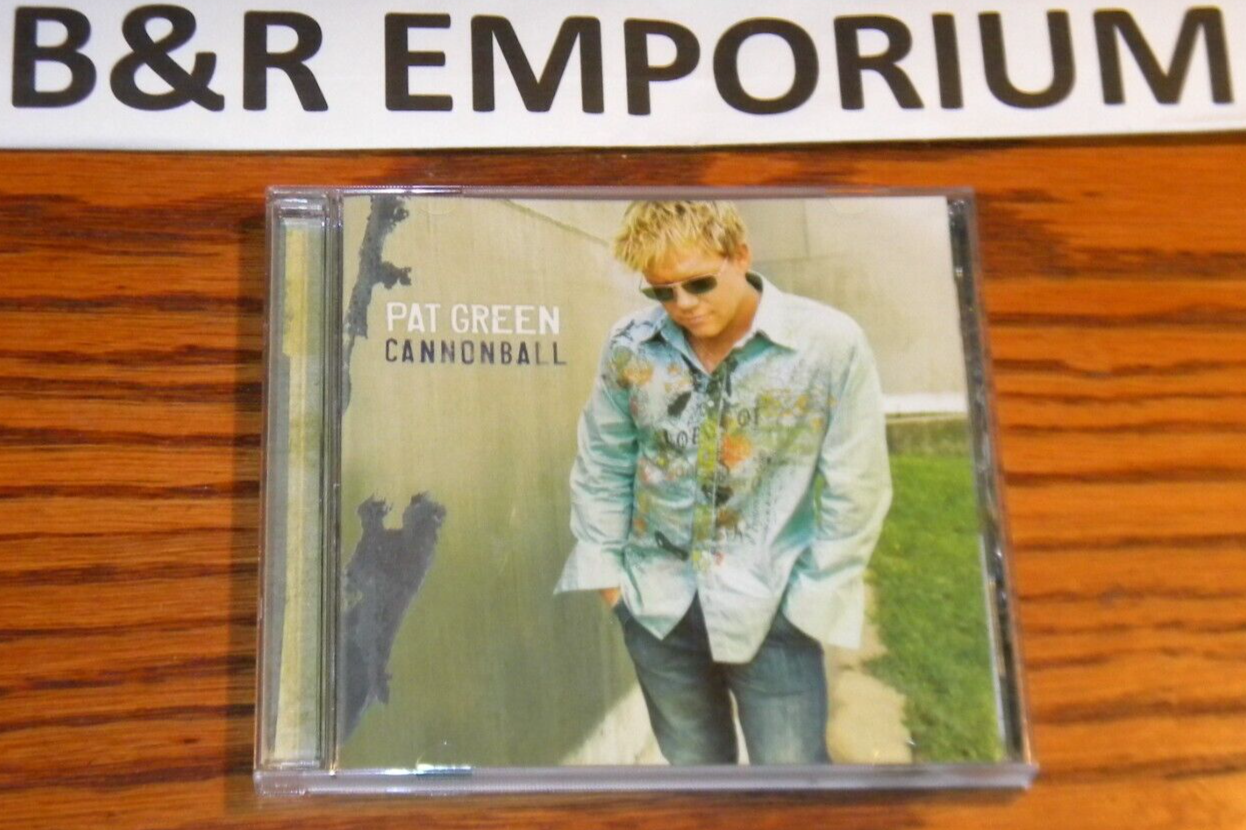 Pat Green 2-CD Lot - Carry On (2001 Promo Single) + Cannonball (2006 ...