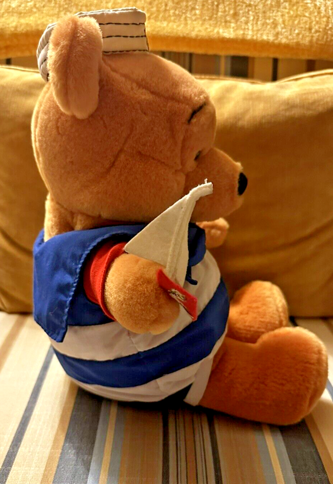 Vintage Disney Nautical Sailor "WINNIE THE POOH" Plush Toy 15 in | eBay