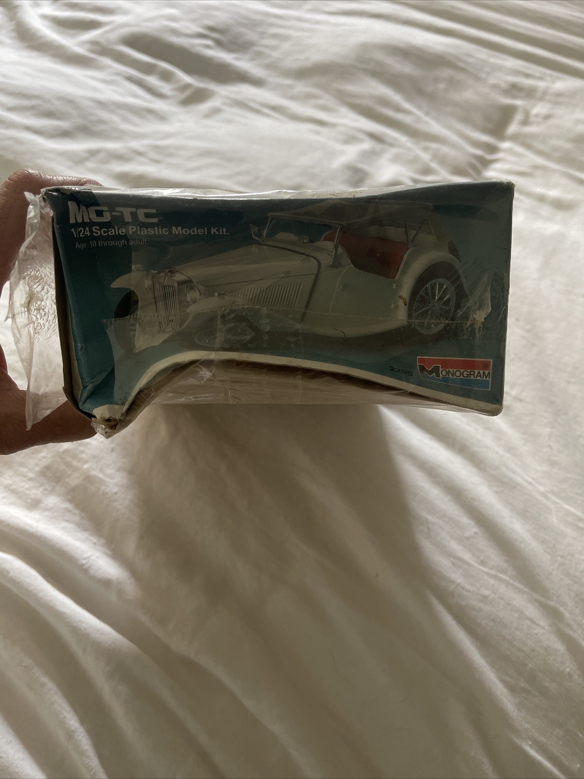 Monogram 1947 MG-TC model car kit Vintage. Original Box. Never Opened ...