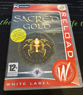 Sacred Gold PC The Complete Sacred DVD Collection | eBay
