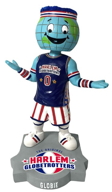 Globie Harlem Globetrotters National Bobblehead Hall Of Fame Bobblehead ...